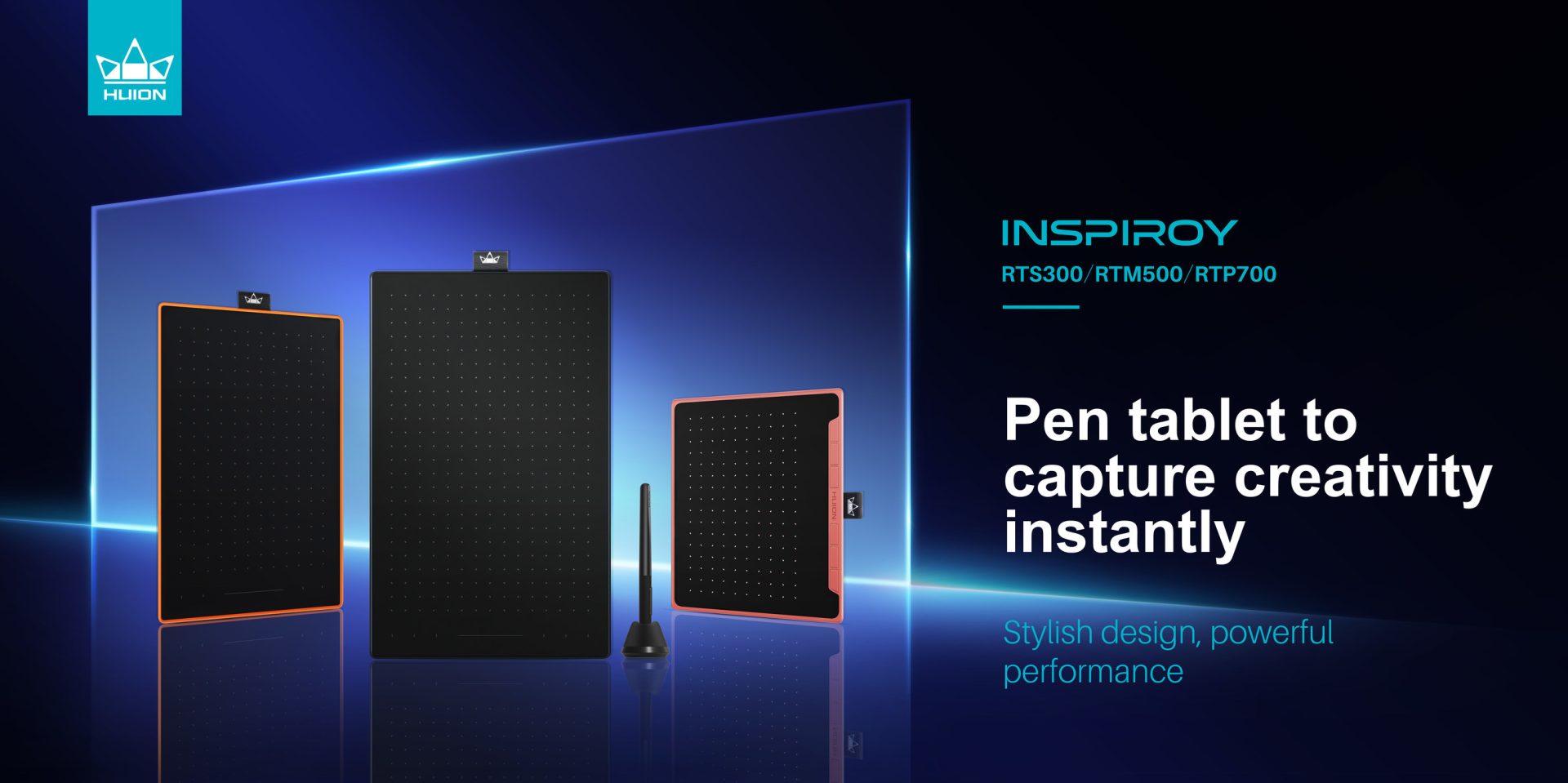 Huion Luncurkan Pen Tablet Inspiroy RTS-300, RTM-500 dan RTP-700 ...