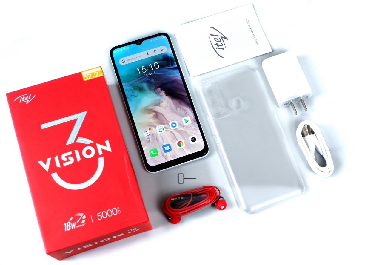 Review itel Vision 3: Baterai Besar + Charger 18W, Harga Rp 1,1 Jutaan ...