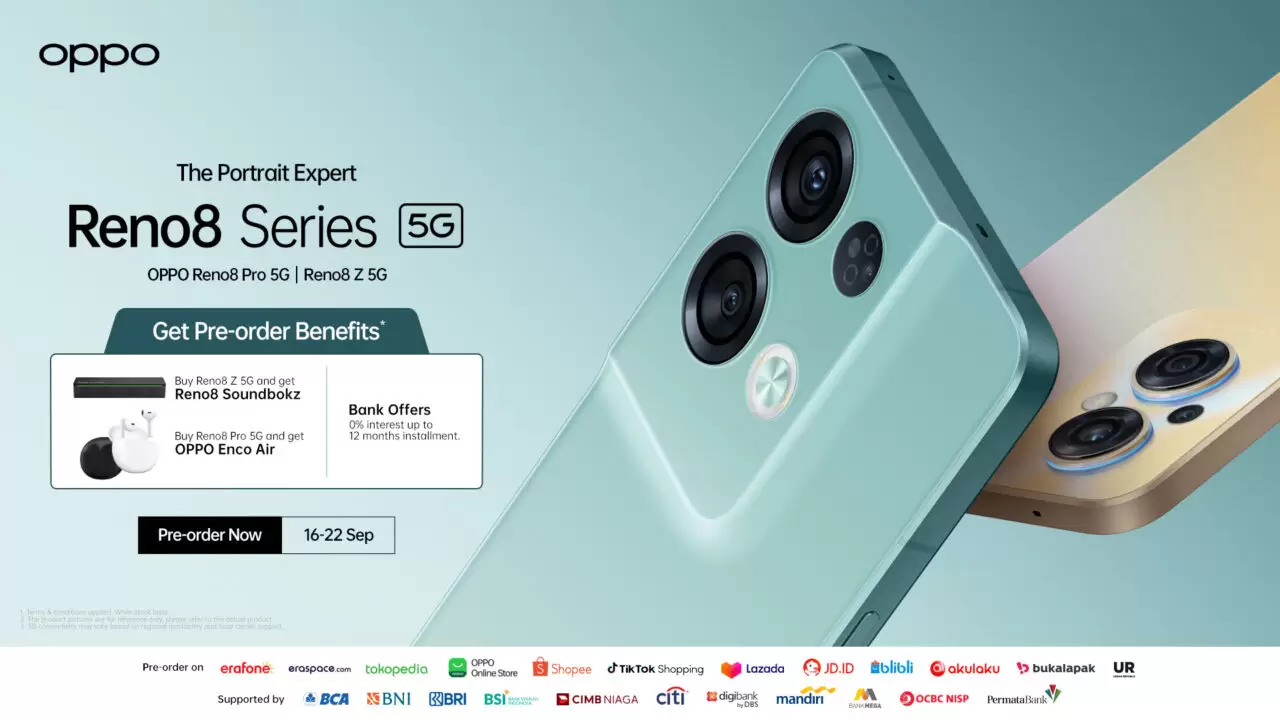 Pre-Order OPPO Reno8 Pro 5G dan Reno8 Z 5G Dibuka, Harga Rp 9 Jutaan dan Rp 5 Jutaan • Jagat Gadget