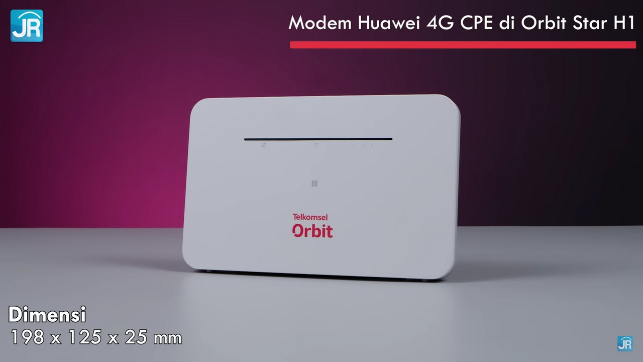 Review Telkomsel Orbit Star H1 dengan Modem Huawei 4G CPE: Paket 4G LTE ...