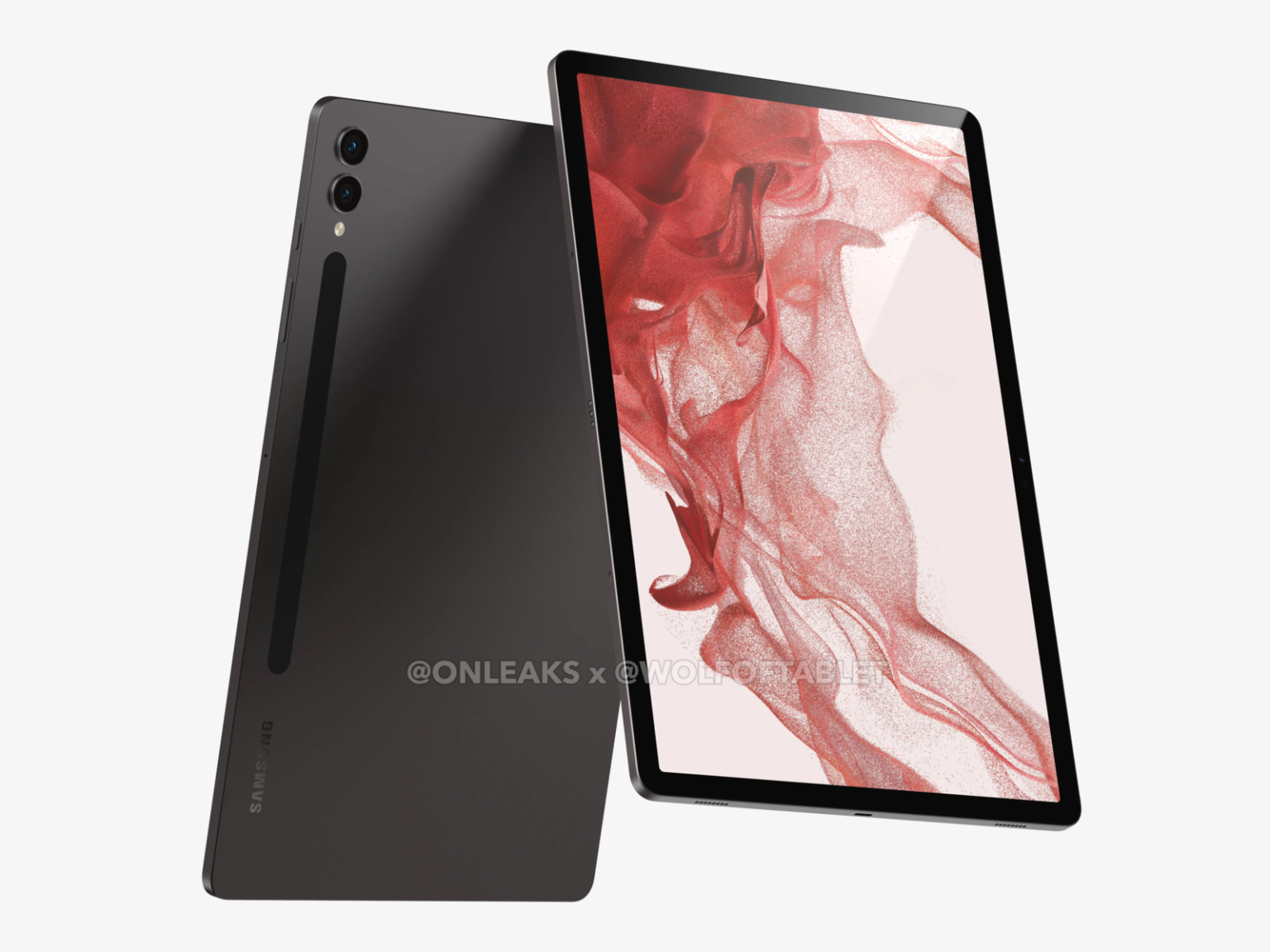 Gambar Render Samsung Galaxy Tab S9+ Bocor • Jagat Gadget