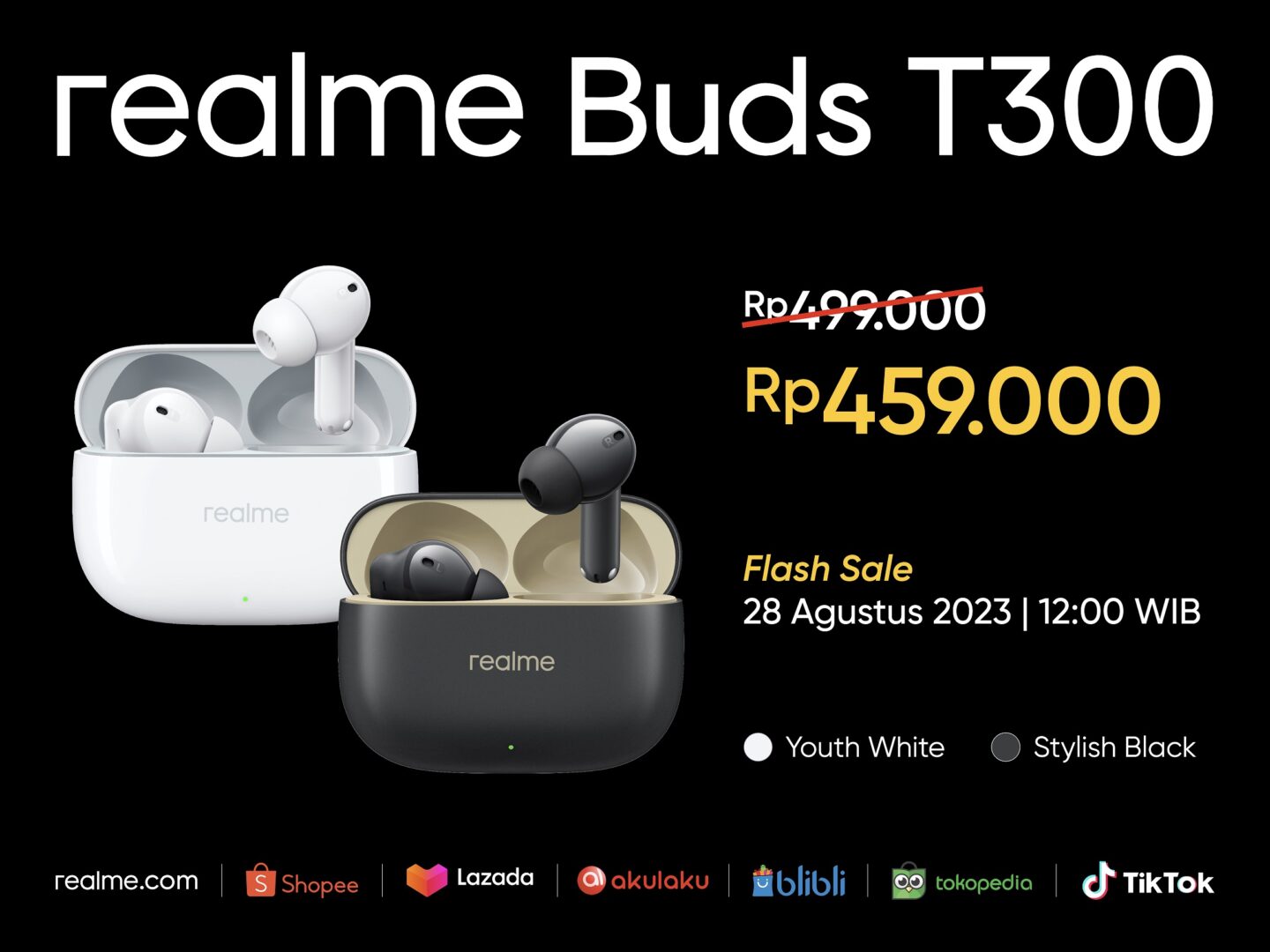 realme Buds Air 5 dan Buds T300, Tawarkan Peredam Bising Terbaik di ...