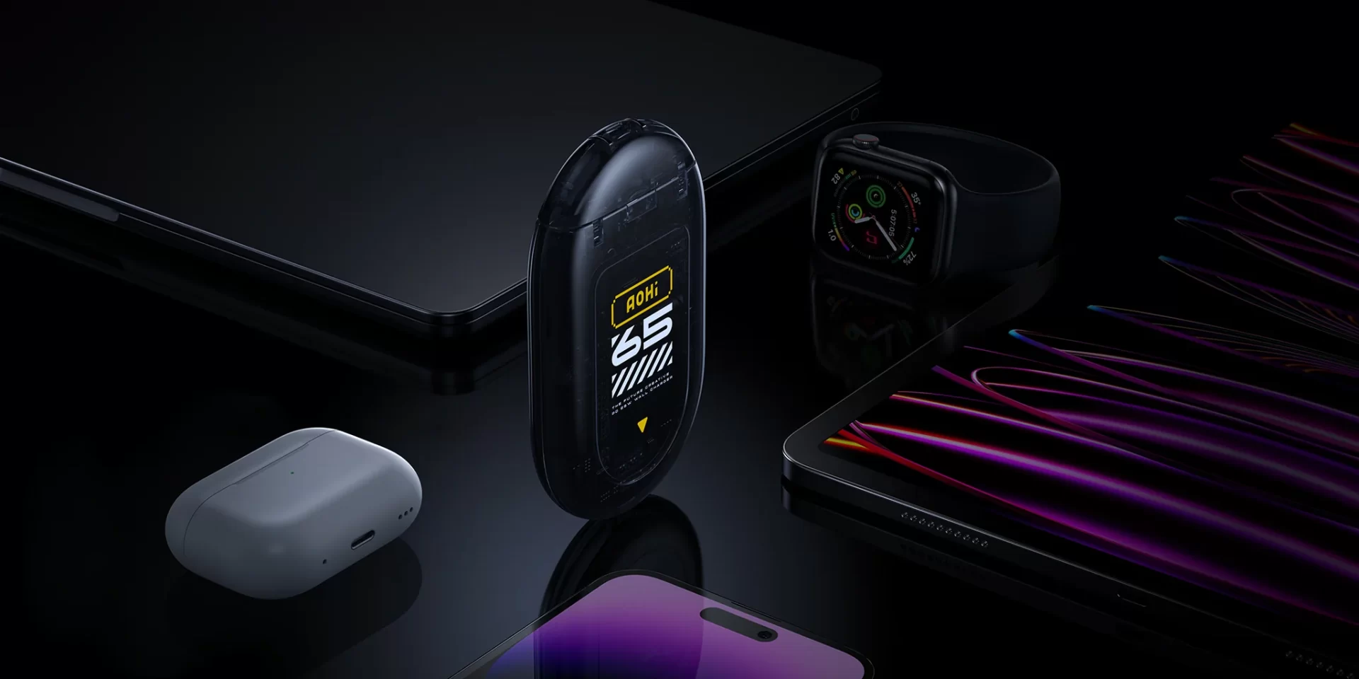 AOHi Luncurkan Charger GaN 65W Tertipis di Industri Saat Ini • Jagat Gadget
