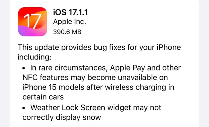 Update iOS 17.1.1, iPadOS 17.1.1 dan WatchOS 10.1.1 Resmi Dirilis, Atasi Bug Wireless Charging ...