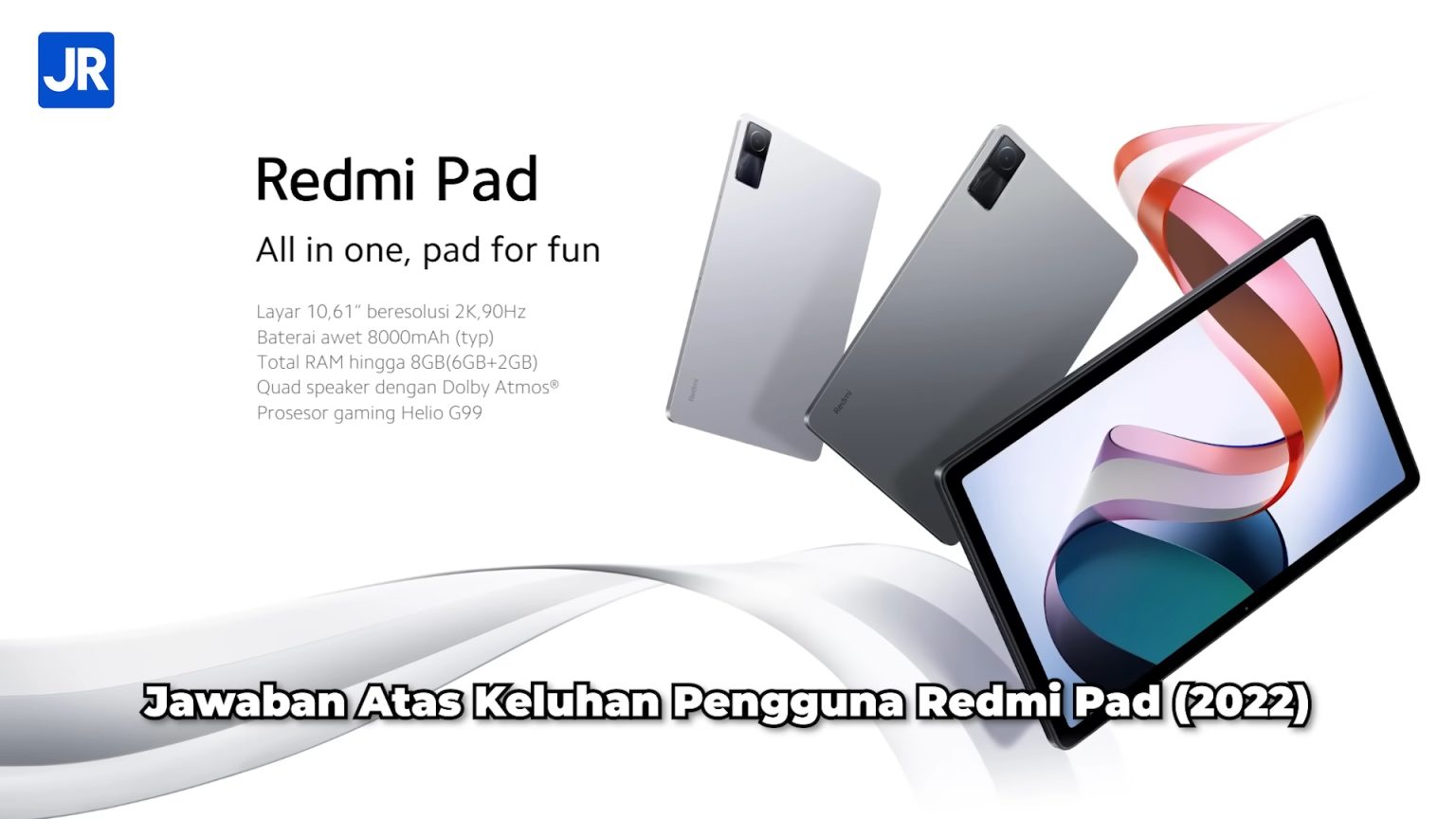 Review Redmi Pad Pro: Tablet 12" TERBAIK REDMI 2024! Support Pen dan ...