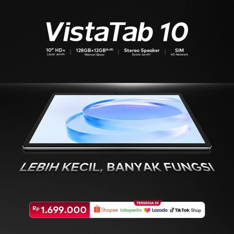 Itel VistaTab 10 Resmi Tersedia di Indonesia, Tablet Murah Seharga Rp1,7 Juta • Jagat Gadget