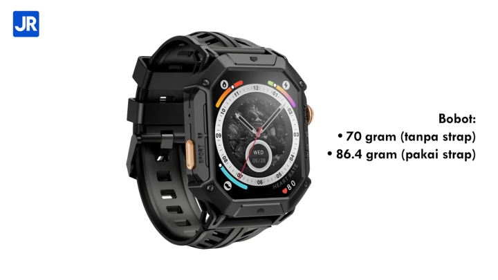 Review Haylou IRON N1: Smartwatch 600 Ribuan, Baterai Super Awet 3 Minggu, Paling Tahan Air ...