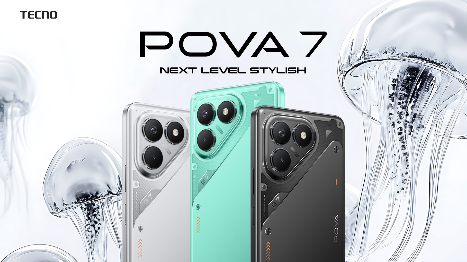 TECNO POVA 7 Resmi di Indonesia: Baterai 7.000mAh, Layar 120Hz, Harga ...