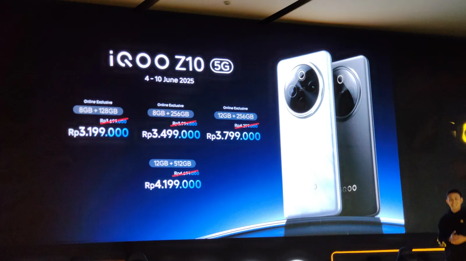 iQOO Z10 Resmi Hadir di Indonesia, Harga Mulai Rp3 Jutaan • Jagat Gadget